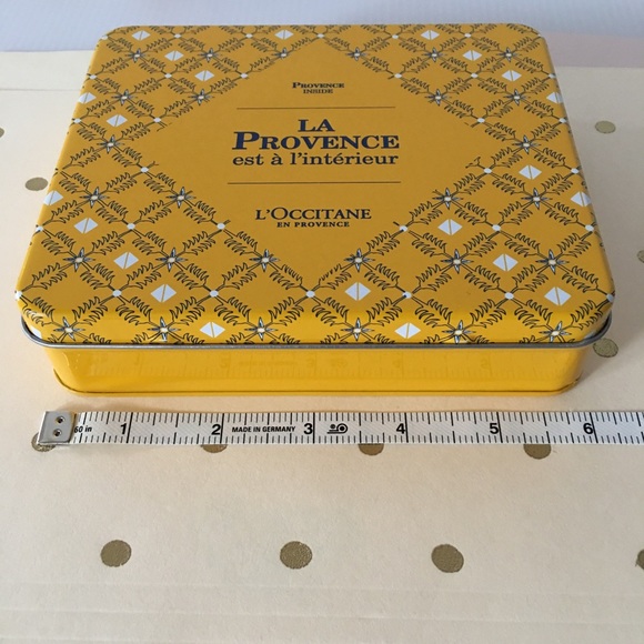 L'OCCITANE | Storage & Organization | Loccitane Provence Tin Box | Poshmark
